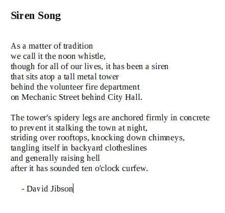 Siren Song | David K. Jibson