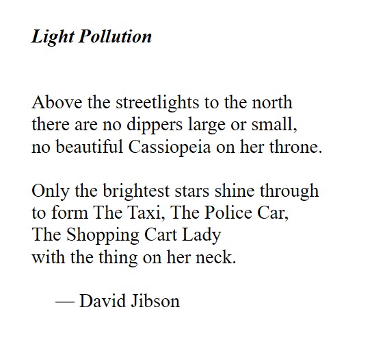 Light Pollution / David Jibson | David K. Jibson